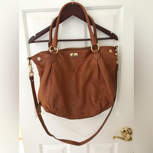 J. Crew | Bags | Jcrew Collection Leather Shoulder Bag | Poshmark
